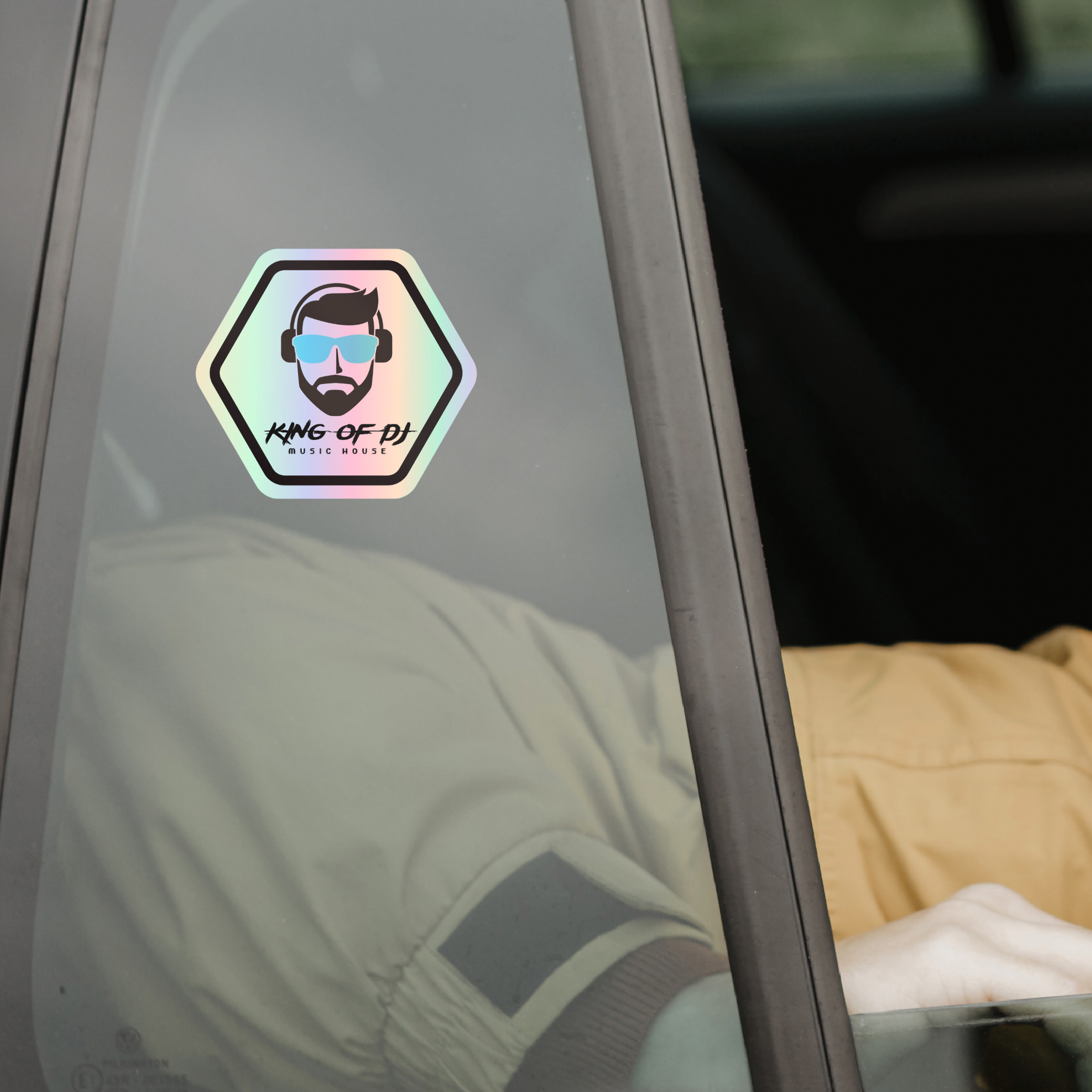 Custom Die-Cut Holographic Stickers | instMerch