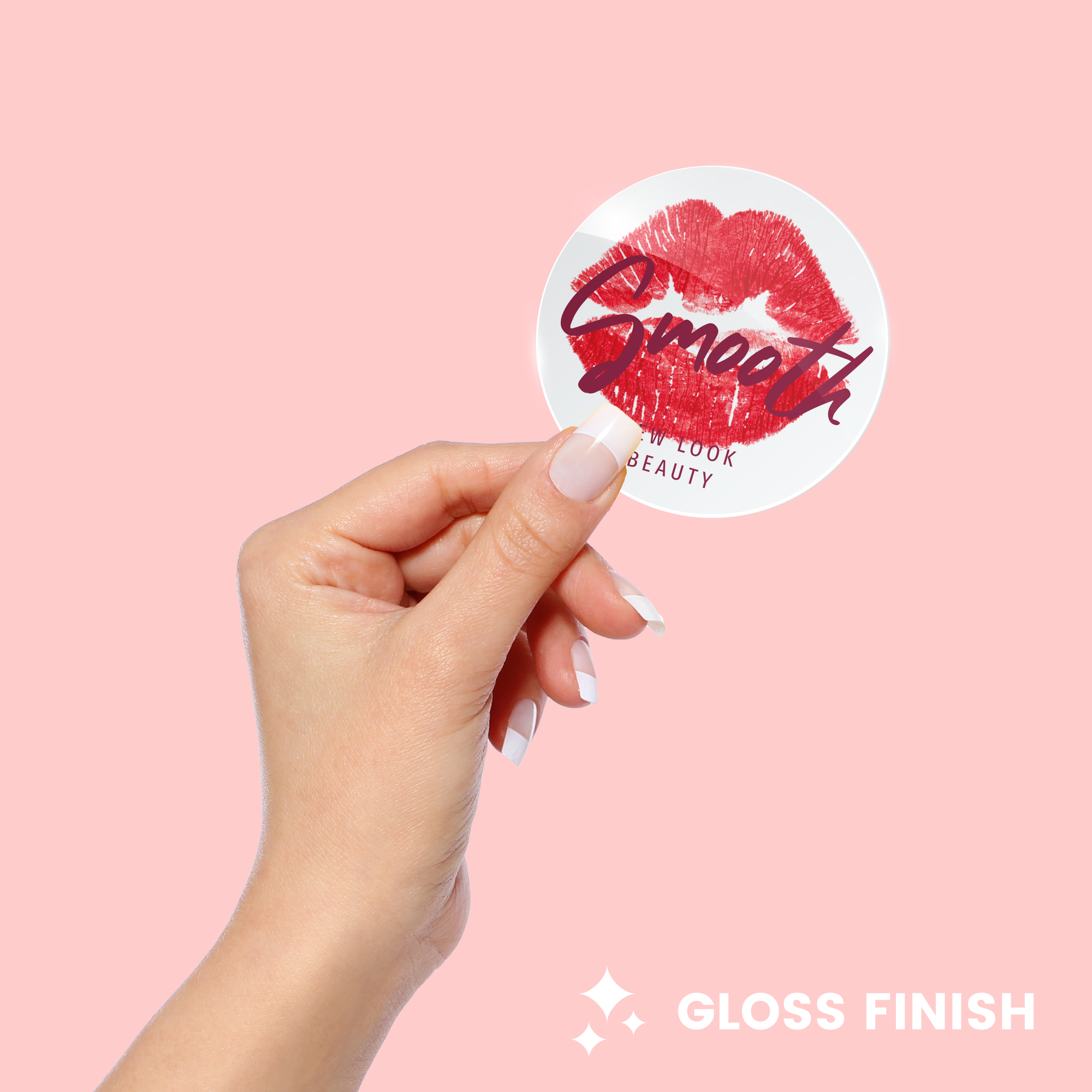 Custom Round Stickers | Circle Stickers & Labels | instMerch