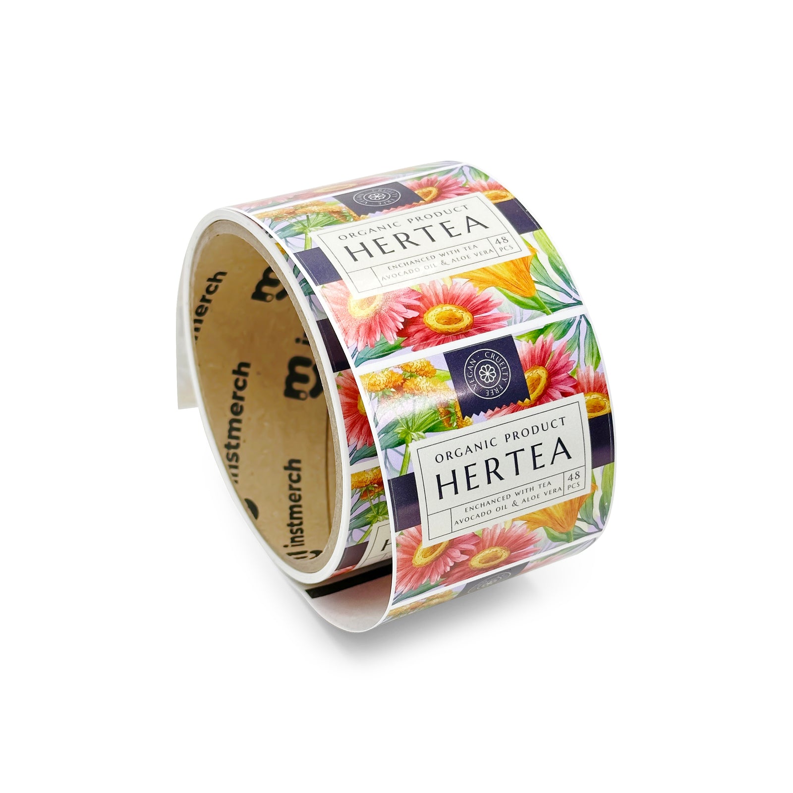 Custom Square Labels | Square Stickers & Labels | instMerch