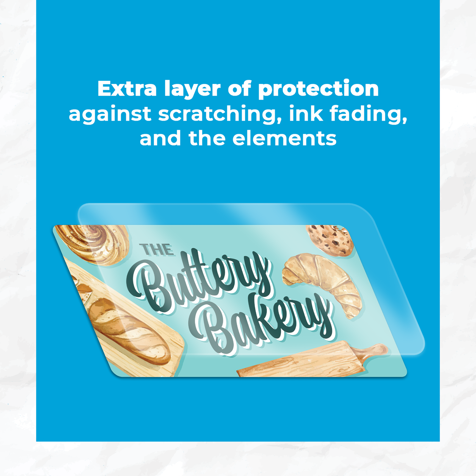 Custom Rectangle Laminated Stickers | instMerch