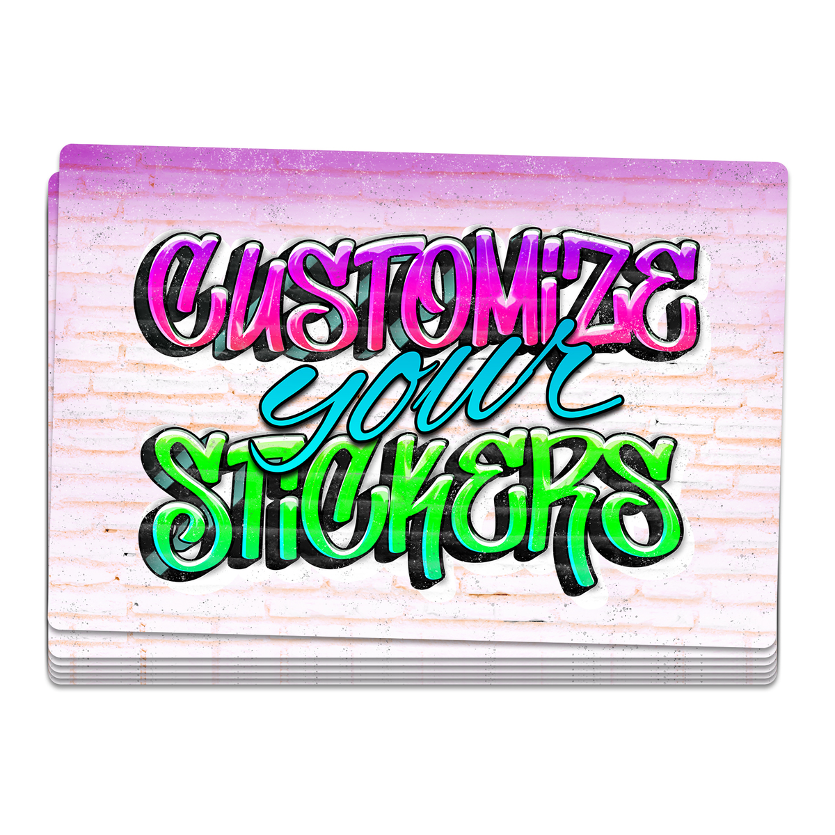 Custom Stickers | Make Your Own Stickers | instMerch