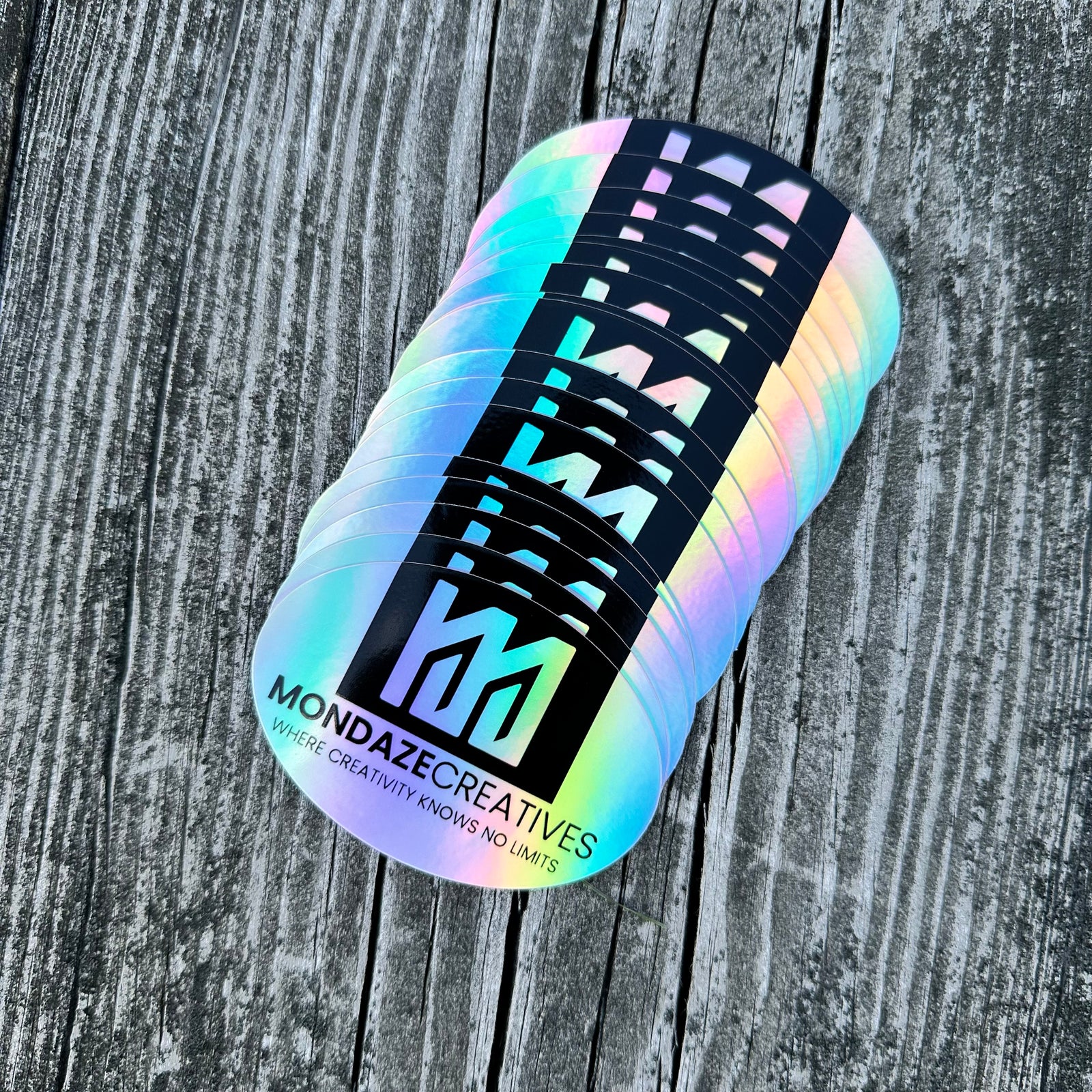 Custom Holographic Stickers | Make Your Own Stickers | instMerch