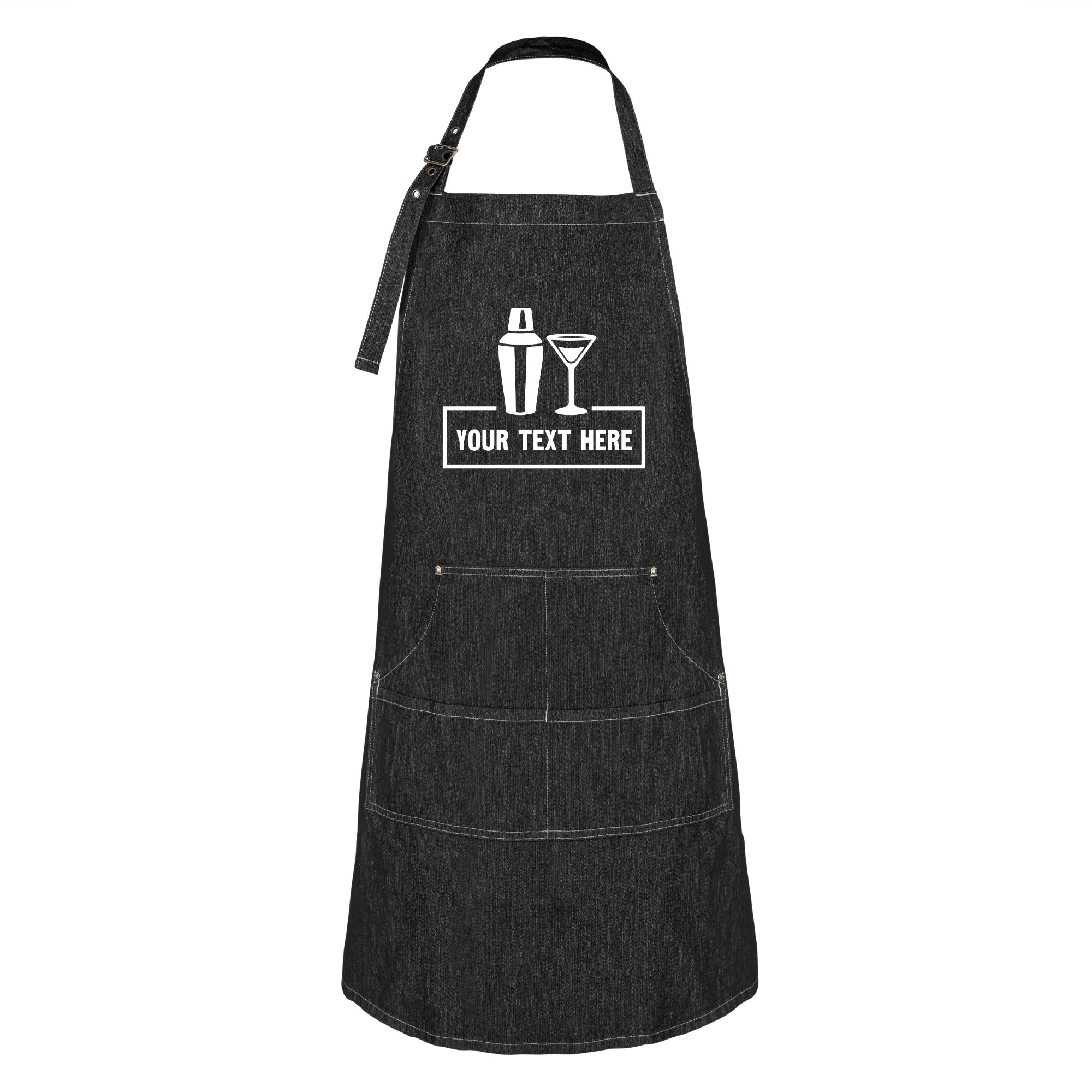 Custom Bartending Denim Apron | Custom Gifts | instMerch